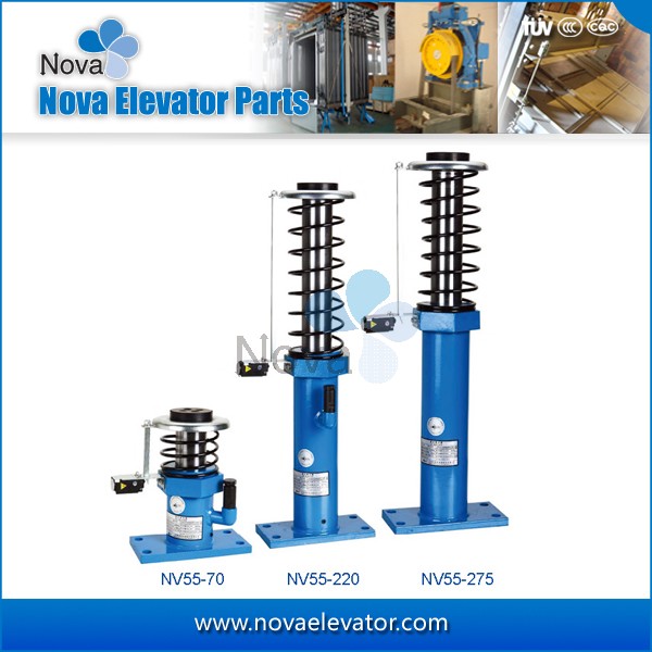 Elevator Hydraulic Buffer, Elevator Oil Buffer (Spring Outside) for Schindler, OTIS, Mitsubishi ...